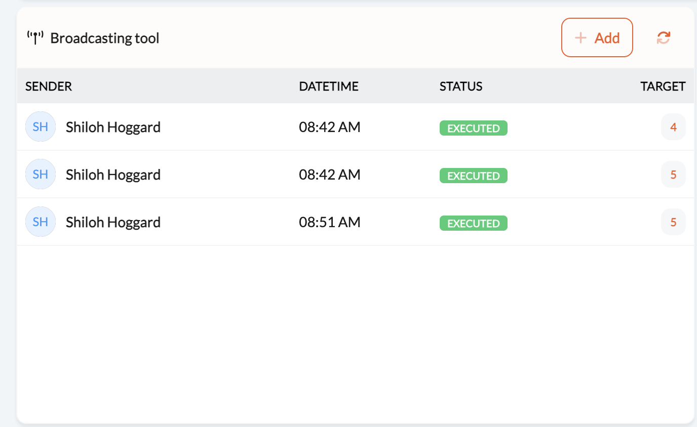 How do I send an SMS message to workers on my timesheet?
