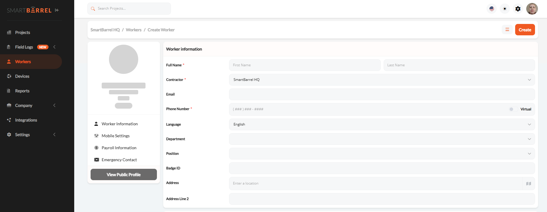 How do I create a Worker?